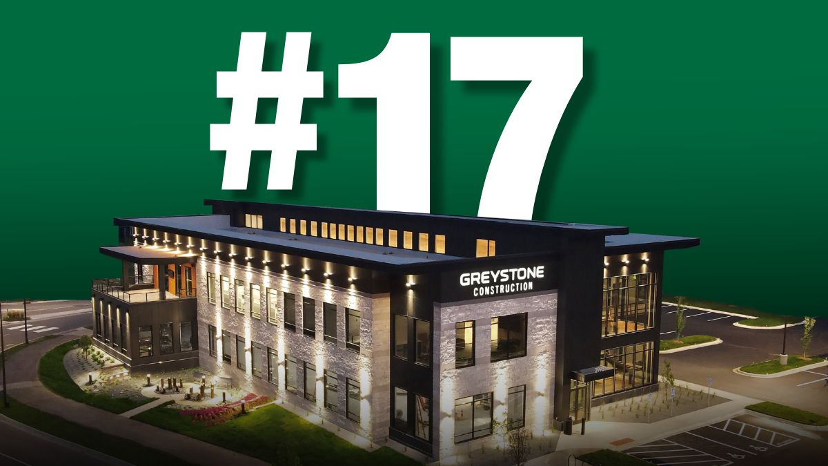 Greystone ranks #17 among largest GC’s in Twin Cities