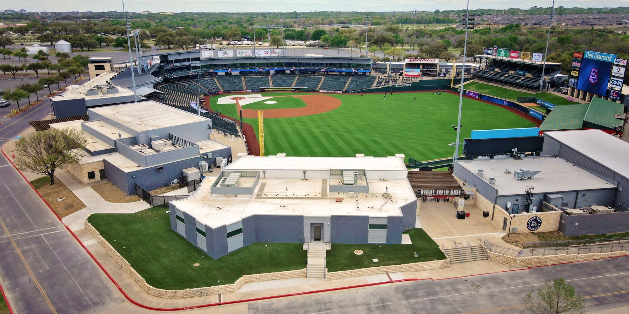 Dell Diamond Visitors Clubhouse, Round Rock, Texas